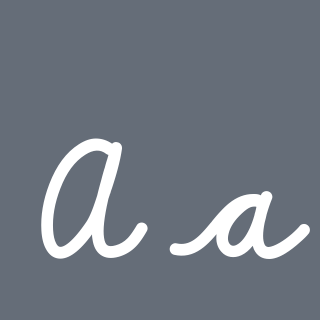 Montessori Cursive by Jennifer Nichols - iFontMaker Gallery